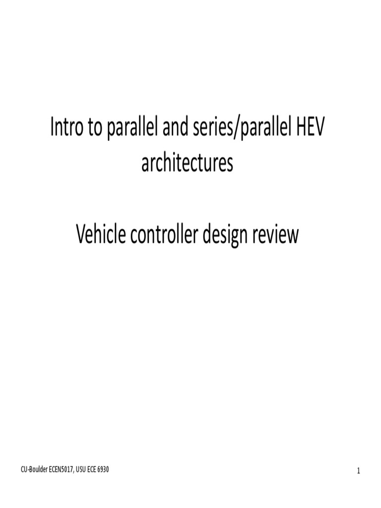 Hev Serie Parallel | PDF | Hybrid Vehicle | Hybrid Electric Vehicle