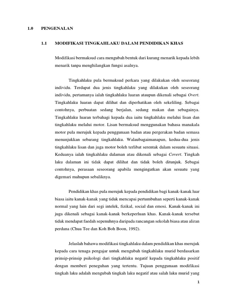 Laporan Kump 1 (PPK 101) | PDF