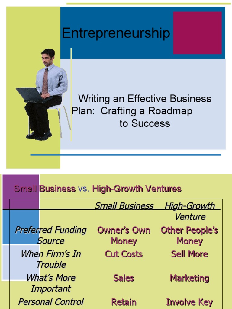 Entrepreneurship: Writing An Effective Business Plan: Crafting A ...