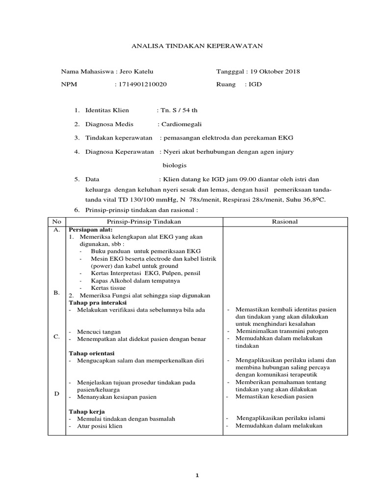 Dops Ekg | PDF | Sains & Matematika