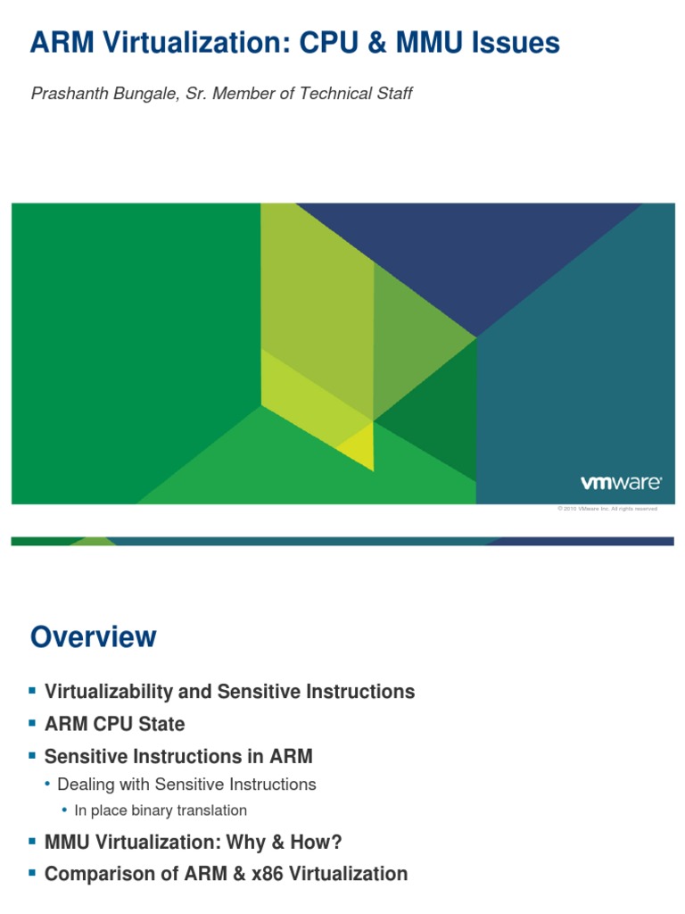 Arm Virtualization | PDF | Arm Architecture | Computing