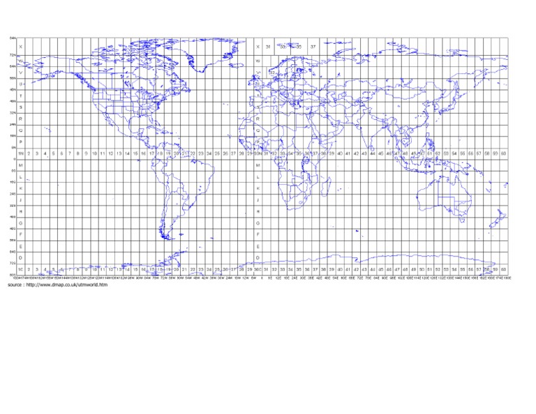Utm Zone | PDF