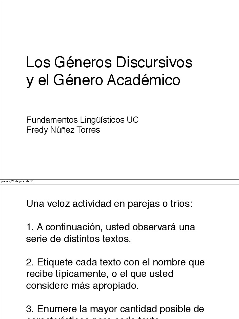 Géneros+Discursivos.pdf | Epistemología | Cognición