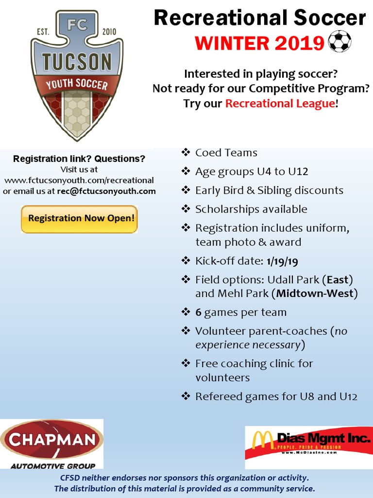 2019 Winter Rec Flyer | PDF