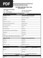 Gsis Forms: Type Form Details | PDF