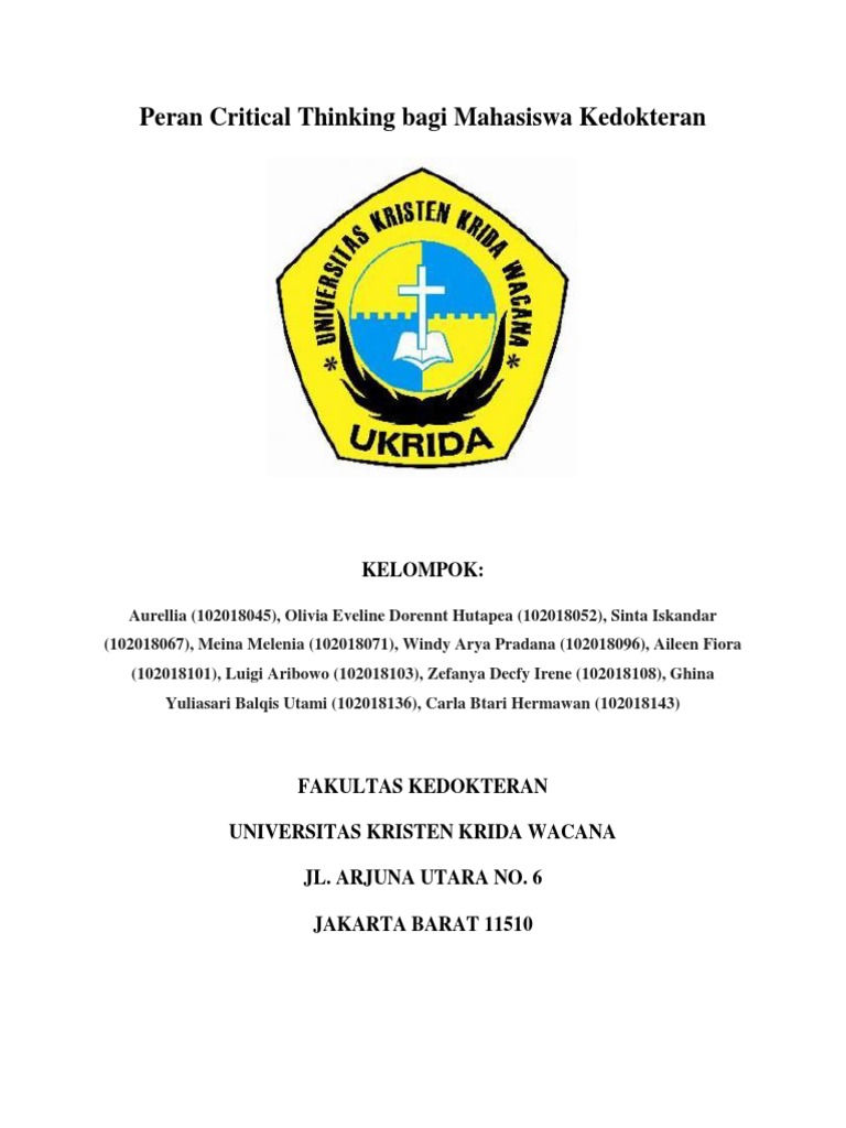 Essay Critical Thinking | PDF