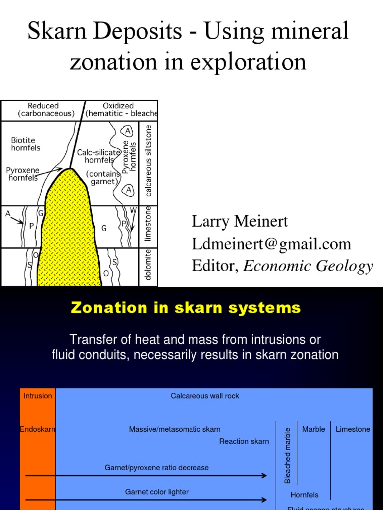 Skarn Zonation in Mineral Exploration | PDF