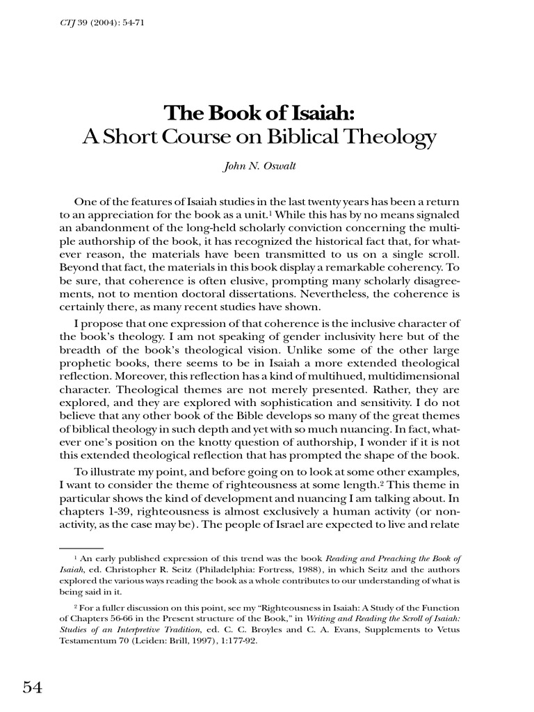 The Book of Isaiah | PDF | Book Of Isaiah | Jesus