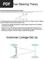 Ackerman vs Anti-Ackerman Steering Analysis | PDF | Tire | Steering