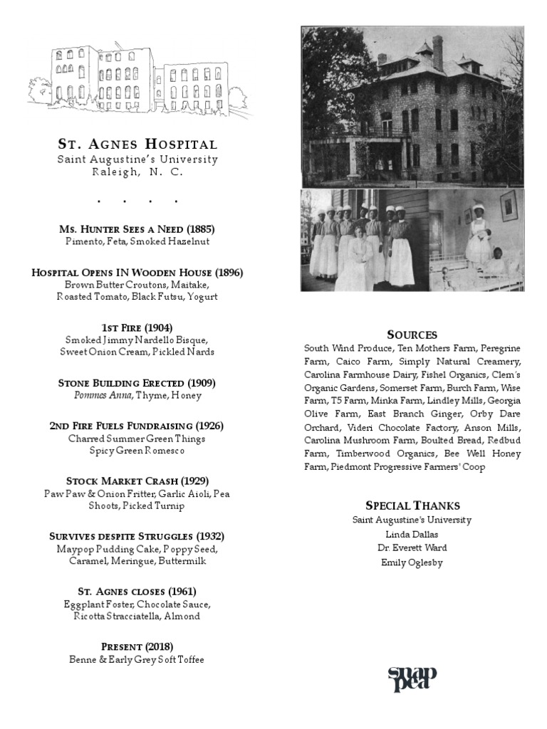 T Gnes Ospital: Saint Augustine's University Raleigh, N. C | PDF ...