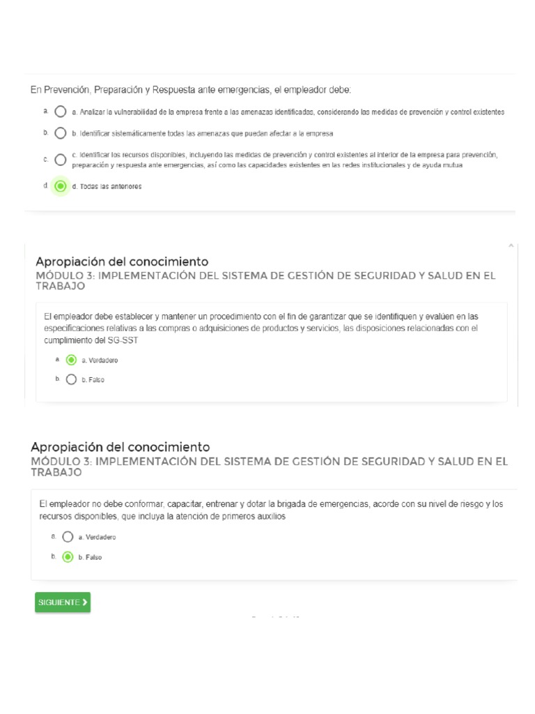 Respuestas Modulo 3 | PDF