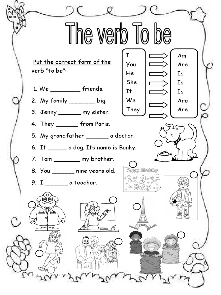 Verb To Be | PDF