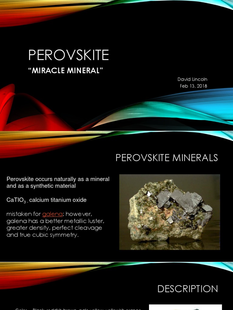 Perovskite Mineral