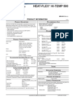 Heat Flex Hi Temp 1000 | PDF | Stainless Steel | Relative Humidity