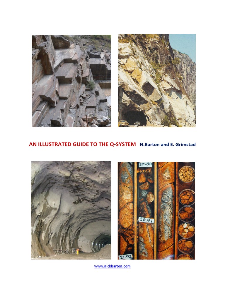 Illustrated Q-System Guide by Barton | PDF | Tunnel | Borehole