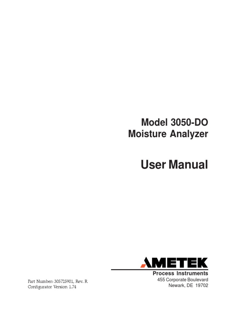 Ametek 3050OLV | PDF | Coaxial Cable | Electrical Wiring