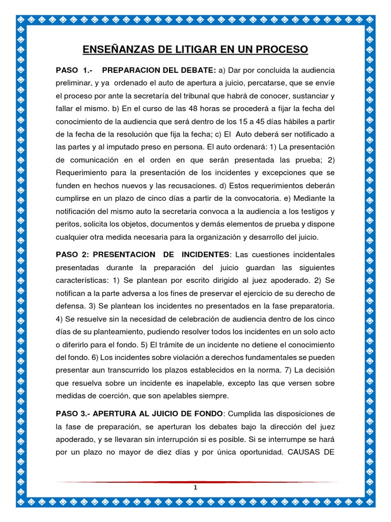 Arte de Litigar 1 | PDF | Teoría | Juez