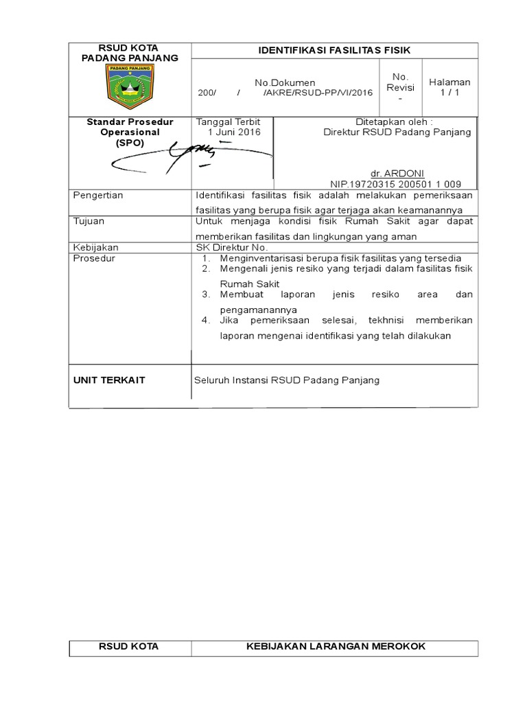 Sop MFK 6 Mona Lenkap | PDF