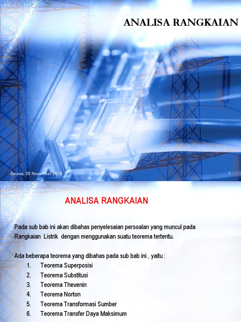 Eldas 2 Superposisi Thevenin Norton | PDF