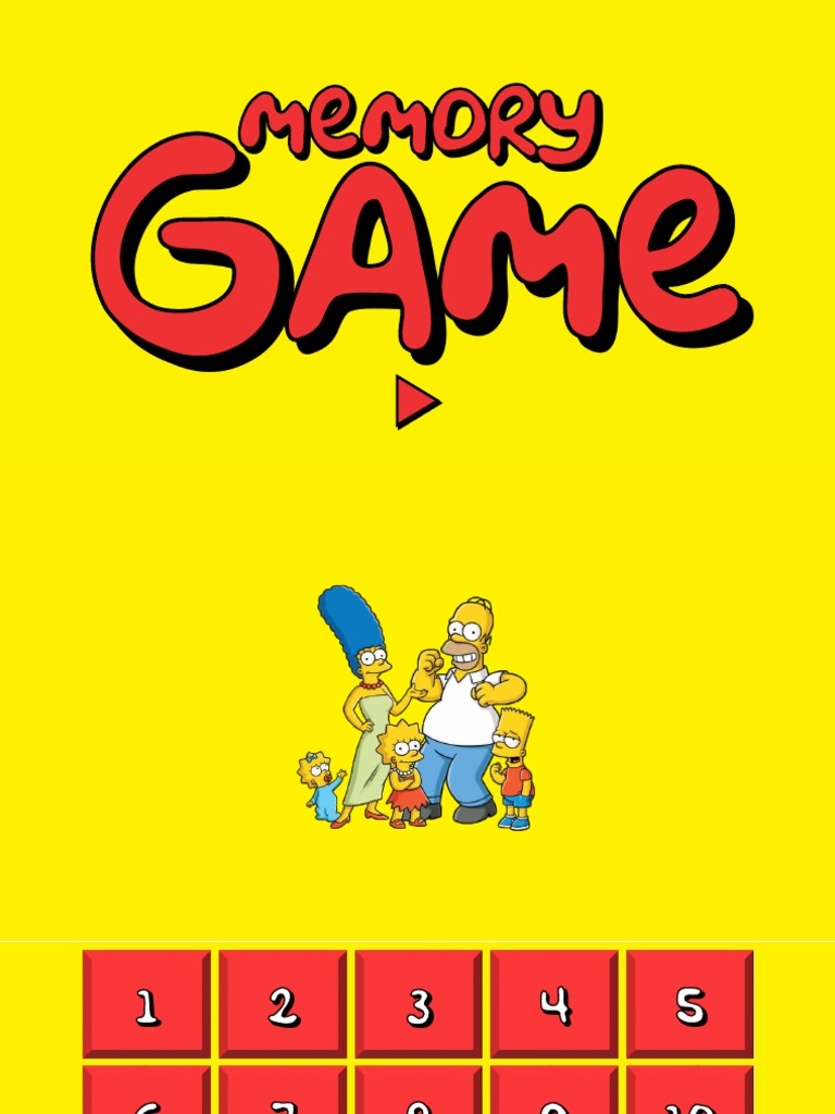 Memory Game - Family Members | PDF