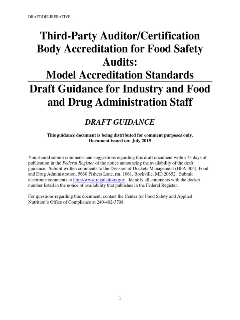 Fsma PDF | PDF | Certification | Audit