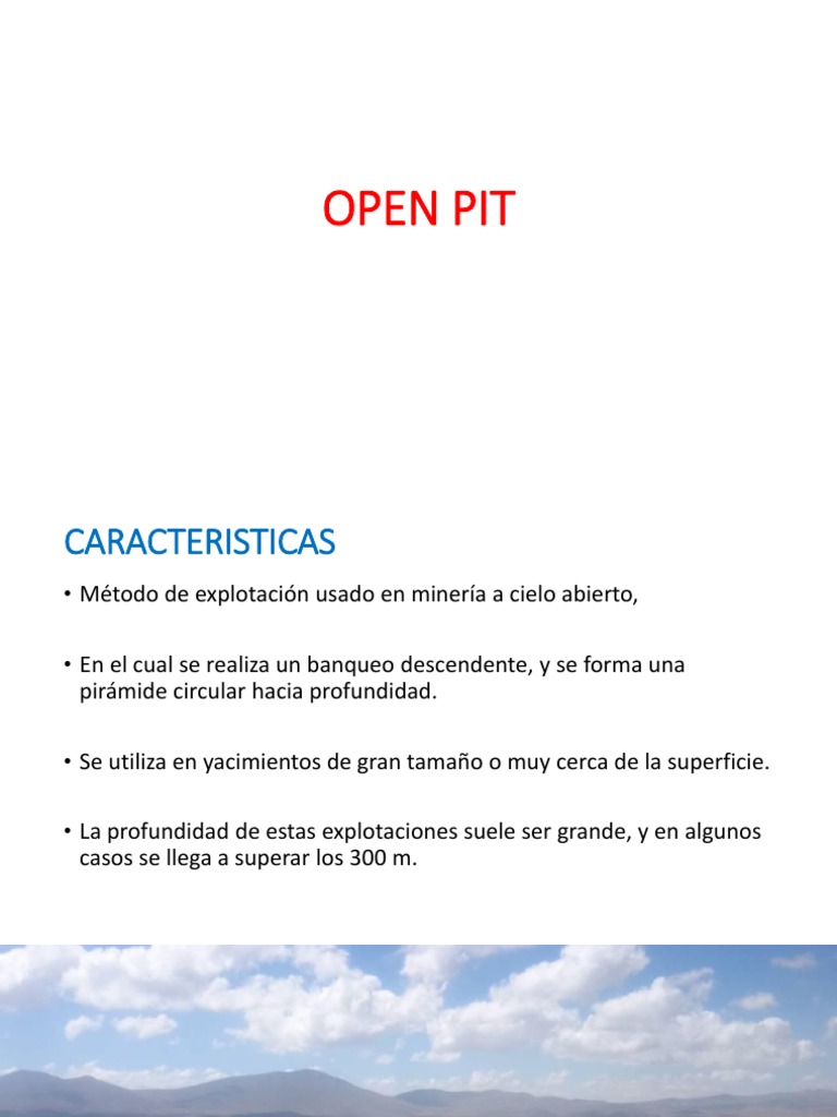 Open Pit | PDF