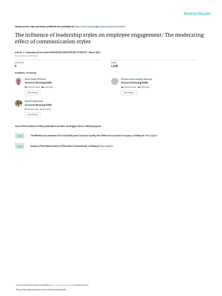 Emcee Scriptsss | PDF | Factor Analysis | Transformational Leadership