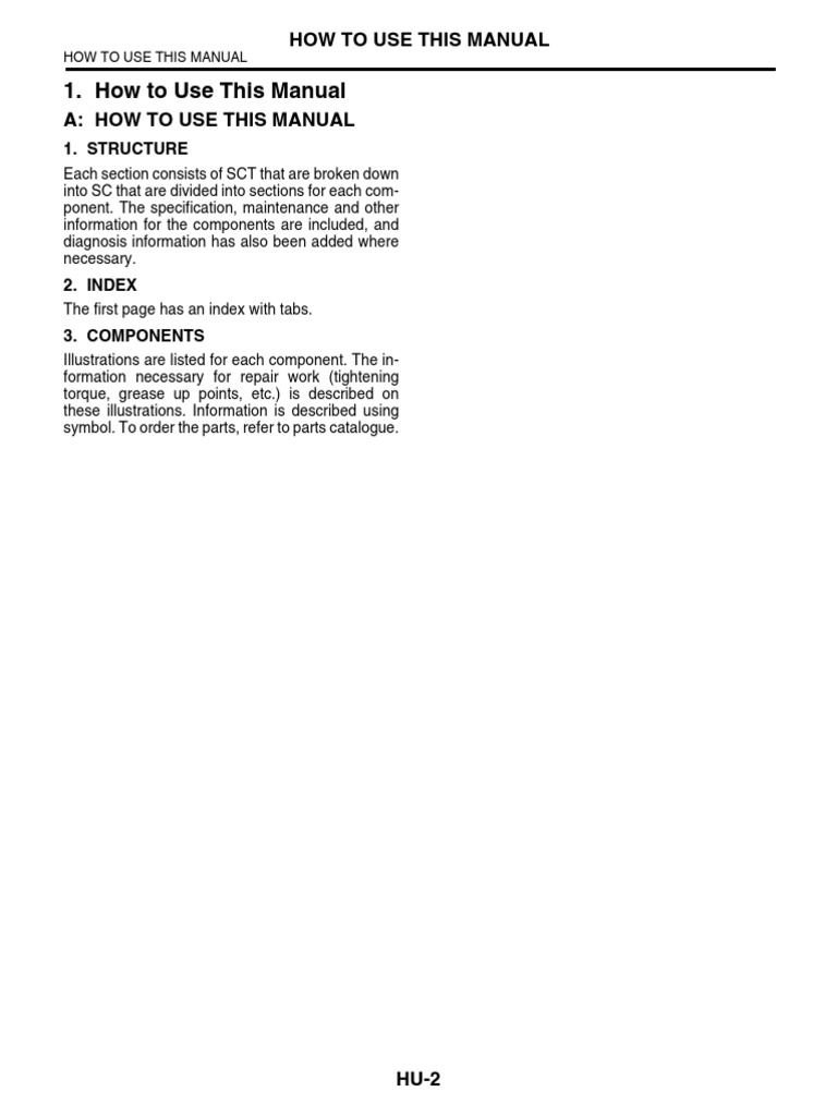 How To Use This Manual PDF | PDF