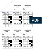 Score Sheet (SCI dAMA SCORE SHEET) | PDF | Nature