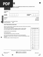 Science Checkpoint Past Papers Grade 8 | PDF