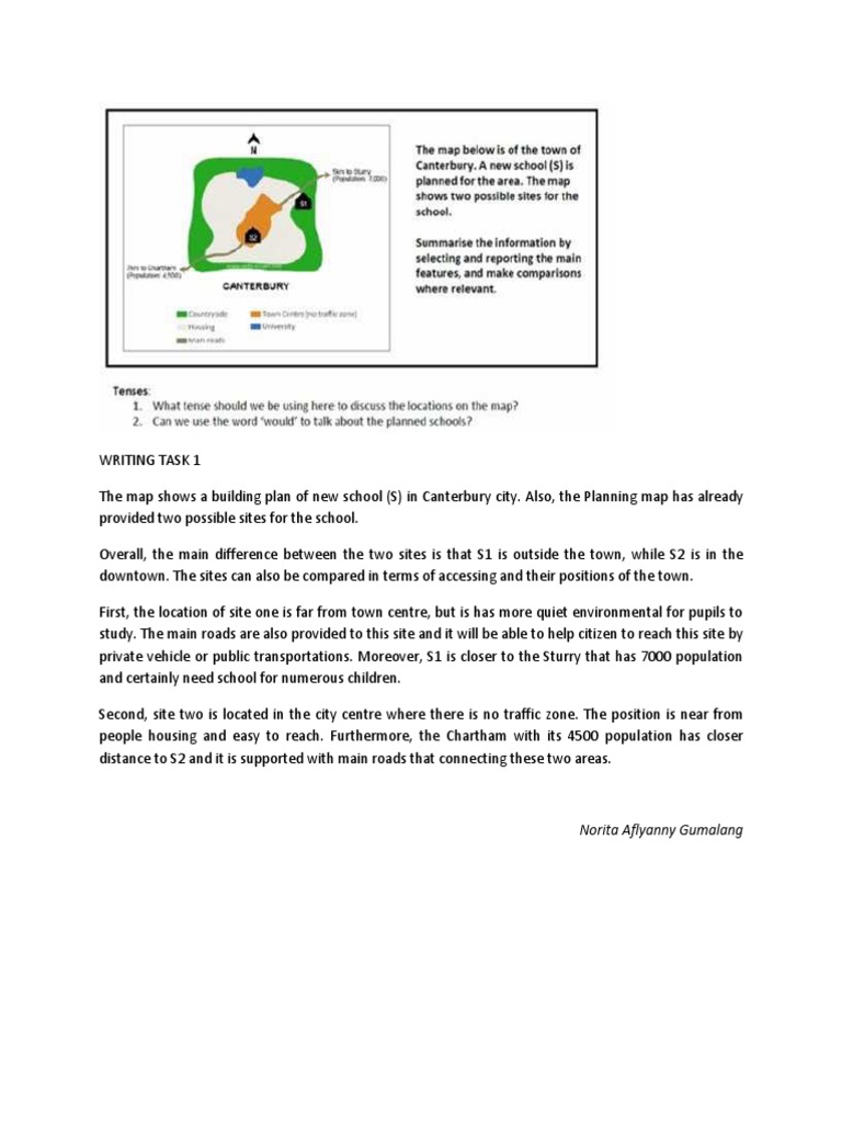 Contoh Soal Writing Task 1 Dan Jawaban Pdf