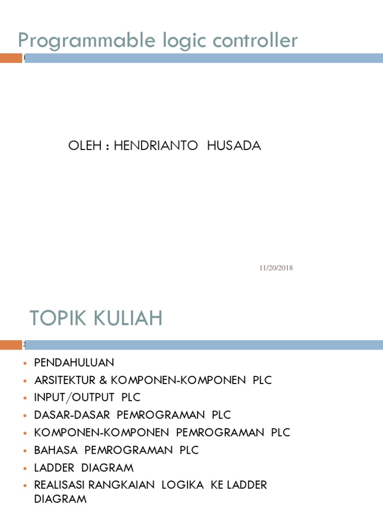 Programmable Logic Contrl | PDF | Programmable Logic Controller | Computer Data Storage