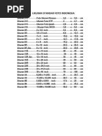 Ukuran Foto 2R 3R 4R 5R 6R 8R 10R Sampai 30R, 2x3 3x4 4x6, 4D Dalam ...