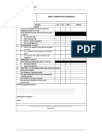 HSE PTW Audit Checklist | Safety | Business