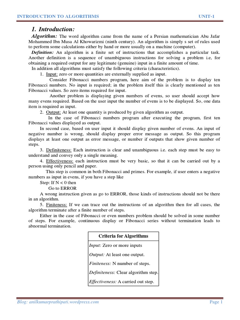Daa Introduction Pdf Pdf Computational Complexity Theory Algorithms