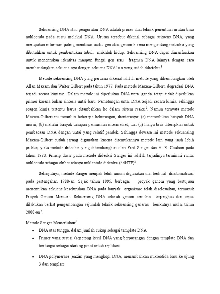 Sekuensing Dna Pdf