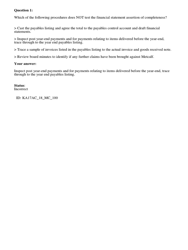 Mock PDF | PDF | Auditor's Report | Payroll