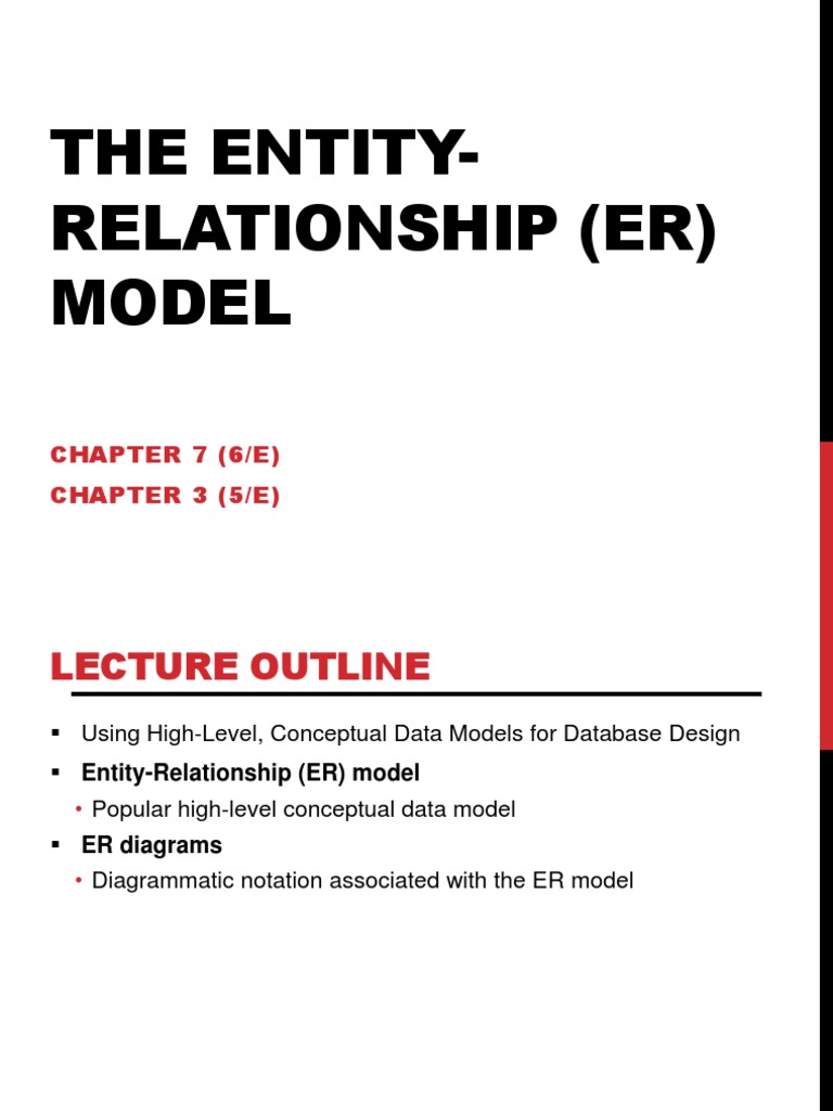 10 ER Model PDF | PDF | Conceptual Model | Data Model