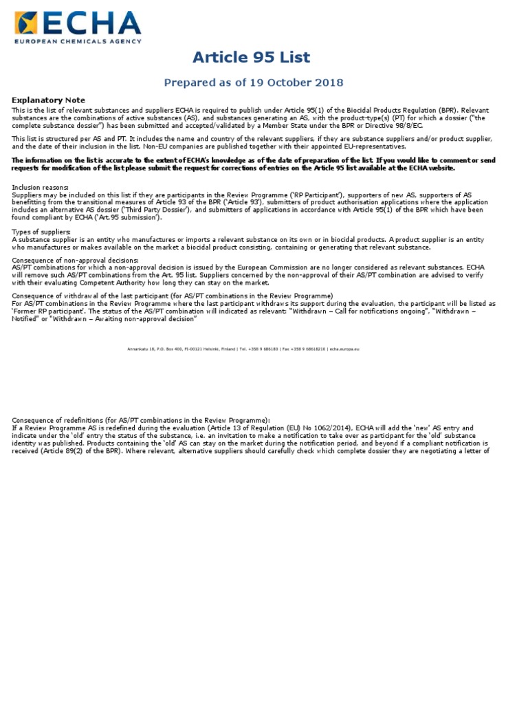 ΛΙΣΤΑ ΕΠΙΧΕΙΡΗΣΕΩΝ Α ΥΛΩΝ ΕΥΡΩΠΑΙΚΗ | PDF | Government | Business