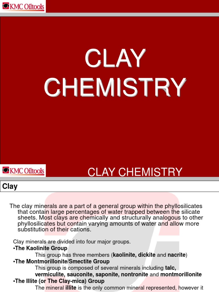 Clay Chemistry | PDF | Clay Minerals | Ion