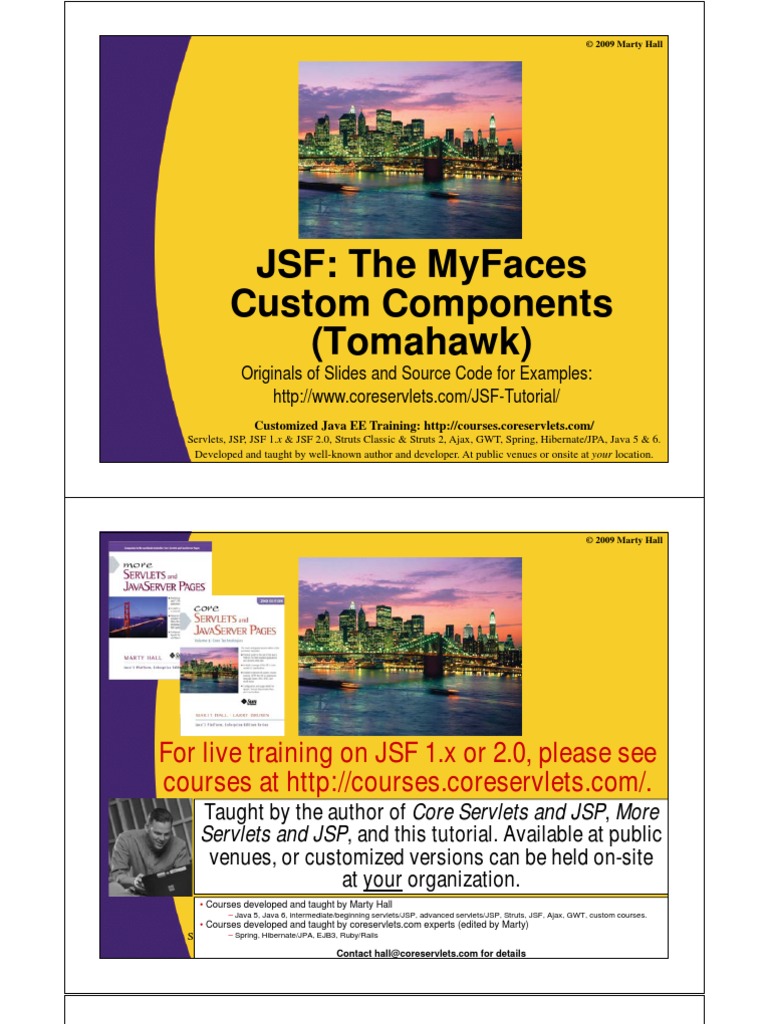 11 MyFaces Components | PDF