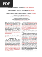 Template Manuscripts For Elsevier Journal | PDF | Citation | Paragraph