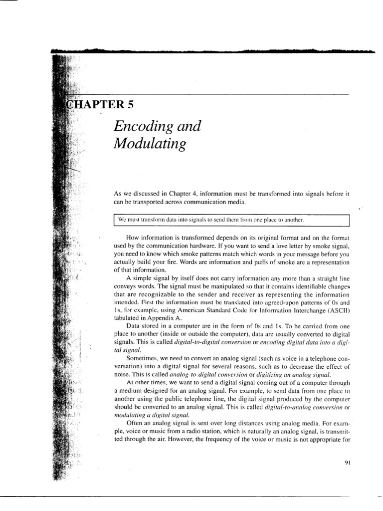 Chapter5 Encod Mod | PDF