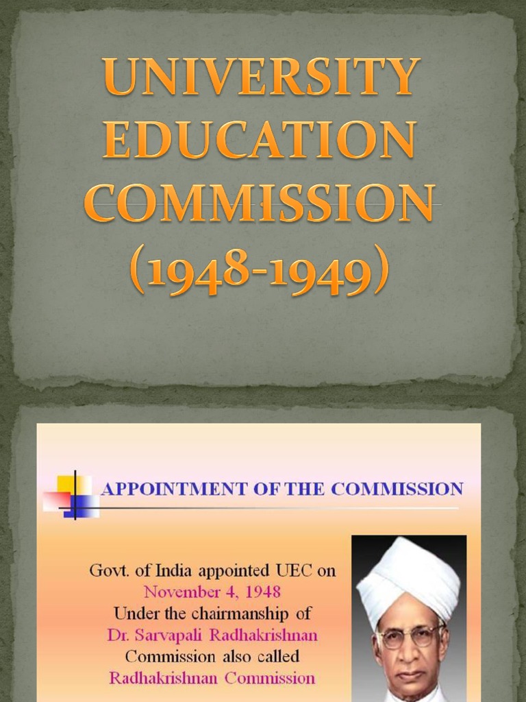 University Education Commission | PDF