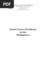 The Top 7 Social Problems in The Philippines | PDF | Political ...