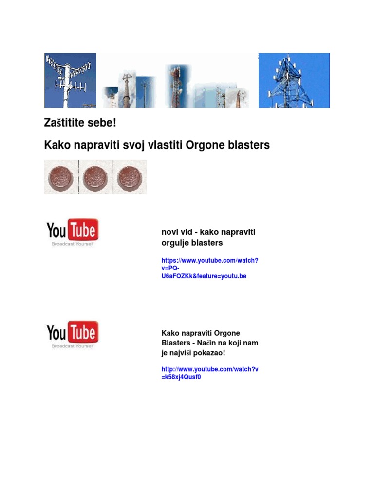 Napravite Vlastite Orgone Blasters - Sherry Shriner | PDF