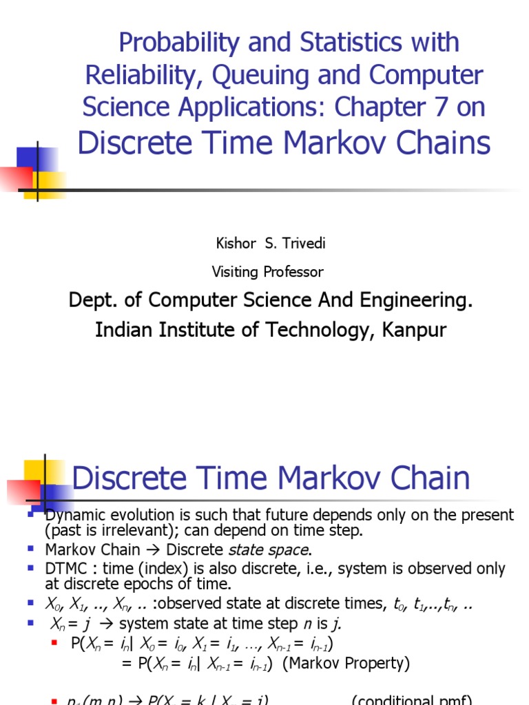 Probability and Statistics With Reliability, Queuing and Computer Science Applications: Chapter ...