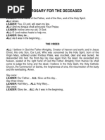 Catholic Order of Mass | PDF | Mass (Liturgy) | God The Father