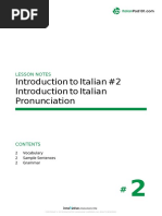 Teach Yourself Beginner's Italian Book | PDF