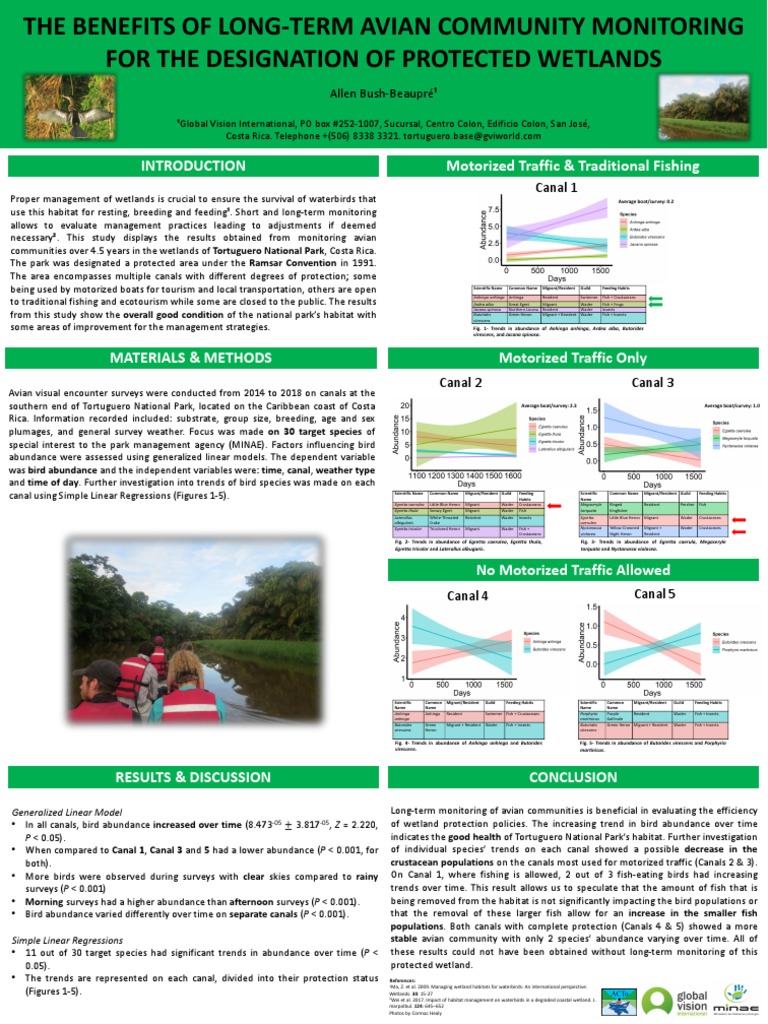 Allen - Bush Beaupre - Poster.nov.2018 | PDF | Wetland | Birds